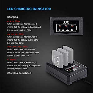 Triple Charger for Sony NP-BX1 Battery, Compatible with Sony ZV-1 RX100 VII RX100 VI RX100 V RX100 IV RX100 III RX100 II HX90 HX90V HX99 HX95 HX80, Built-in USB Cable + 40cm Extension Cable