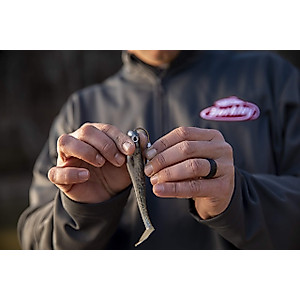 Berkley PowerBait Hollow Belly Fishing Soft Bait, 4", HD Yellow Perch