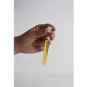 Muhome 16x100mm 10ml Clear Plastic Test Tubes with Caps for Scientific Experiments, Halloween, Christamas, Scientific Themed Kids Birthday Party Supplies, Decorate The House, Candy Storage(50 Pack)