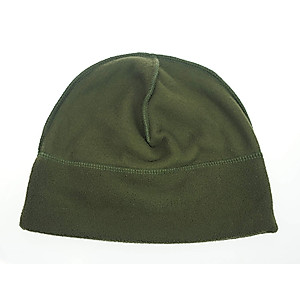 Home Prefer Mens Winter Hat Fleece Beanie Warm Skull Cap Watch Cap (Peacock Blue)