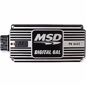 MSD Digital 6AL Ignition Control Box, Black, Part #MSD-64253, 11,000 RPM Range