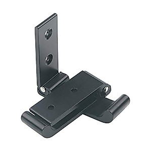 Pxyelec Folding Wall Mount Hanging Hooks Coat Hooks Collapsible Wall Hanger for Hanging Clothes Towel Headset Jacket Hat Bag,Pack of 10 (Black)