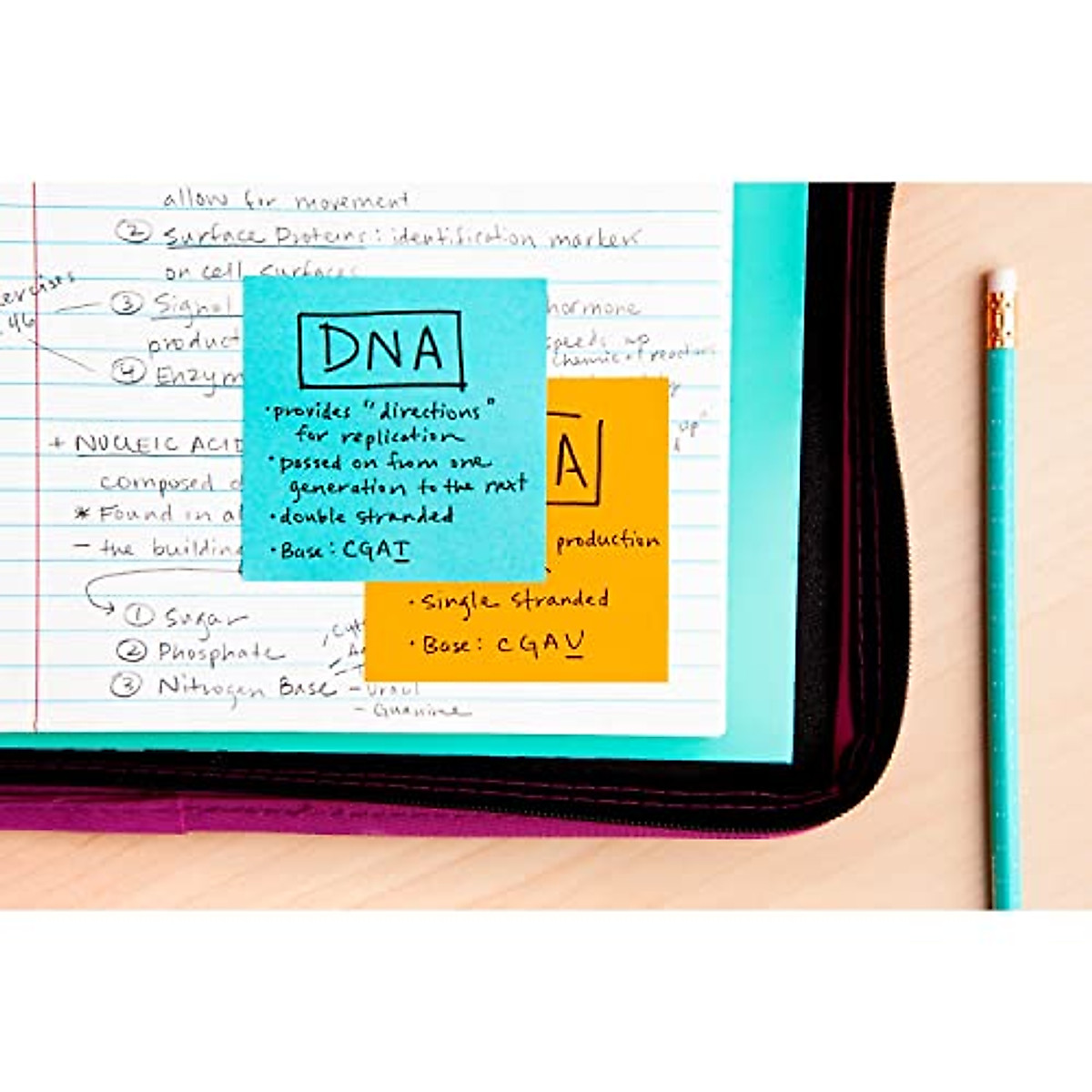Post-it Pop-up Notes 3x3 in - 5 Pads | Vibrant Color & Easy Dispensing