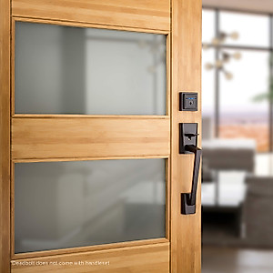 Kwikset 99250-208 Kevo Contemporary Bluetooth Deadbolt, Polished Chrome