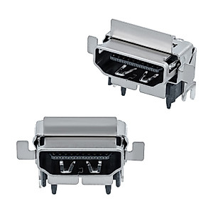 Tolesum 2 Packs HDMI Port Socket Hdmi Replacement for Xbox One S Slim Console HDMI Interface Connector Replacement