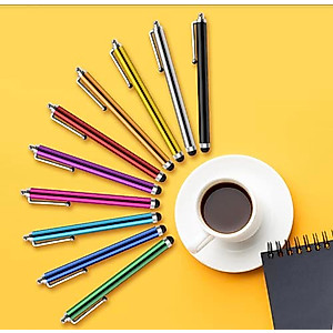 Stylus Pens for Touch Screens, Stylus Pen for iPad, Tablet Stylus Pencil, High Sensitivity & Fine Point Universal for Android/Phone/iPad Pro/Air/Android/and All Devices, 10 Pack
