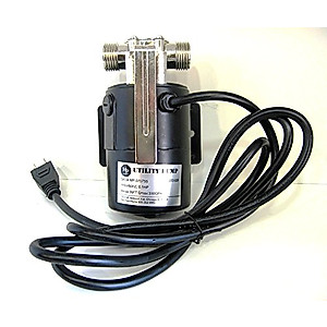 Portable Mini Electric Water Transfer Utility Sump Pump 330 GPH 115-Volt with Metal Connectors that are Standard & 3/4" Garden Hose. Great for removing water from aquariums, outdoor ponds, seepage