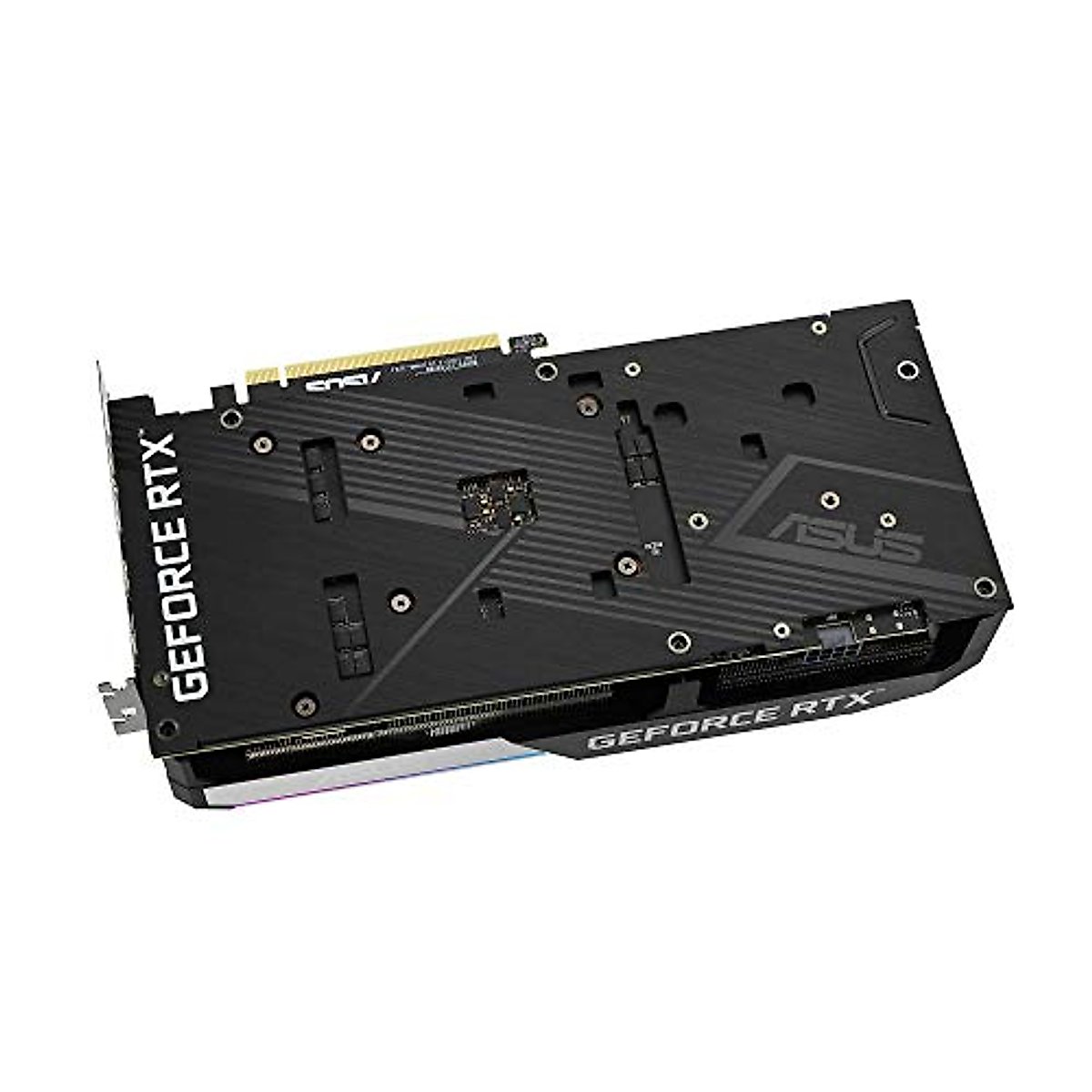 ASUS Dual NVIDIA GeForce RTX 3060 Ti OC Edition Gaming Graphics Card (PCIe 4.0, 8GB GDDR6 Memory, HDMI 2.1, DisplayPort 1.4a, Axial-Tech Fan Design, Dual BIOS, Protective Backplate, GPU Tweak II)