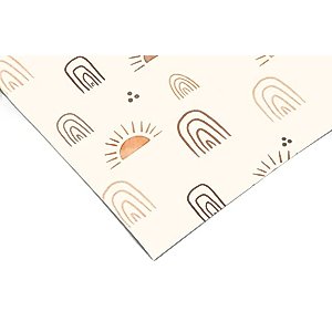 Sunshine Rainbows Contact Paper | Shelf Liner | Drawer Liner | Peel and Stick Paper 1273 12in x 96in (8ft)