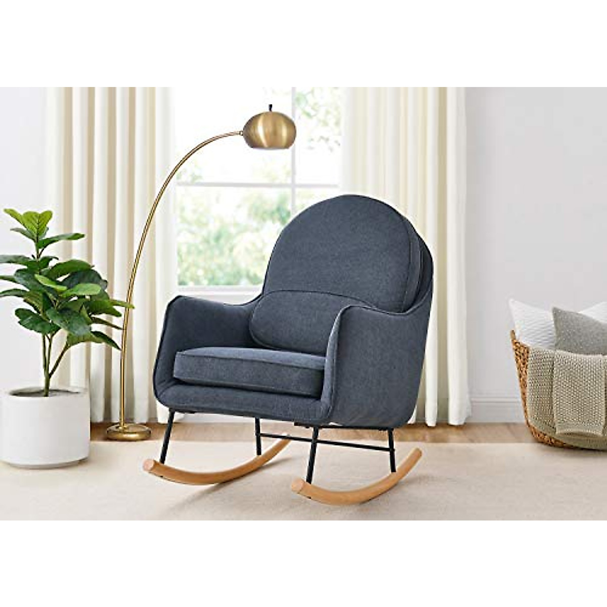 Delta Children Rocker Ella, Slate Blue