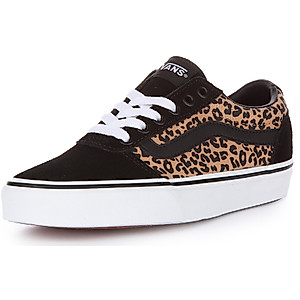 Vans Women's Ward Trainers, Cheetah Black White, 8