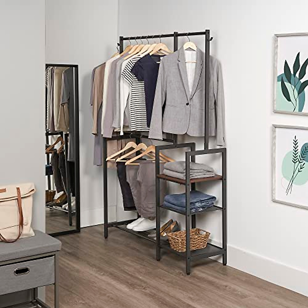 neatfreak! Freestanding Closet Organizer with Shelves