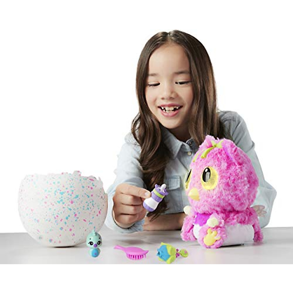Hatchimals, HatchiBabies Cheetree, Hatching Egg with Interactive Toy Pet Baby (Styles May Vary), for Ages 5 and Up