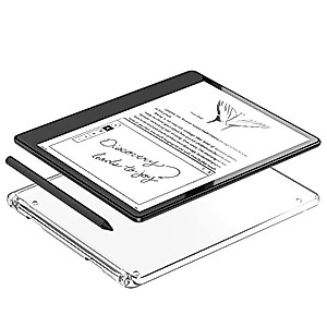 Kindle Scribe Basic Pen Bundle. Includes Kindle Scribe (64 GB), Premium Pen, & Made for Amazon Clear Case