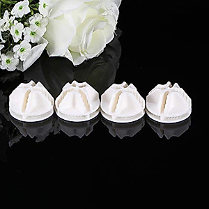 Operitacx White Cabinet 20Pcs Plastic connectors Plastic Wire Cube Connectors for Wire Grid Unit Cube Storage Shelves Modular Closet Connector Organizers (White) White Shoe Shelves