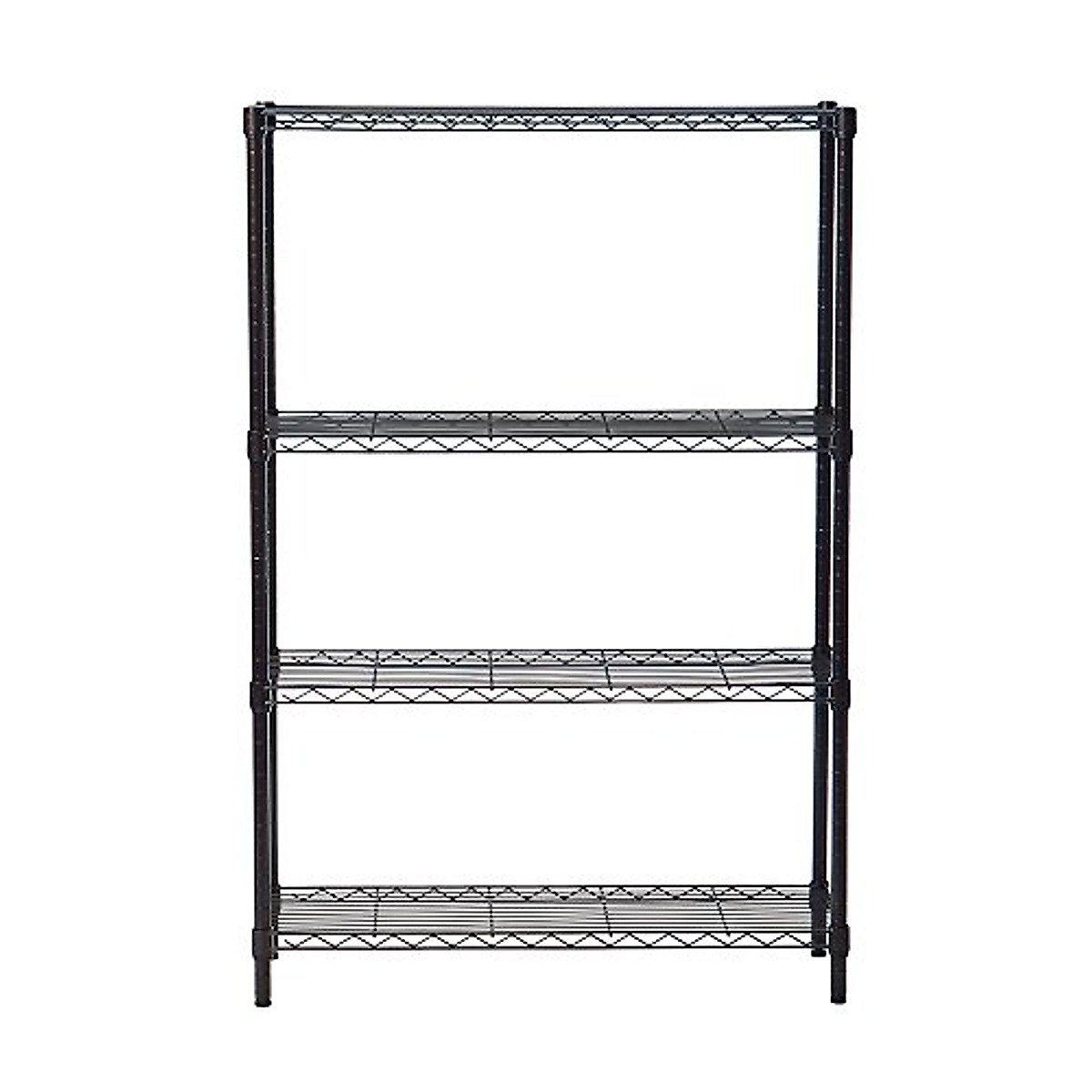 TRINITY 4-Tier NSF Wire Shelving Rack, 36 by 14 by 54-Inch, Bronze