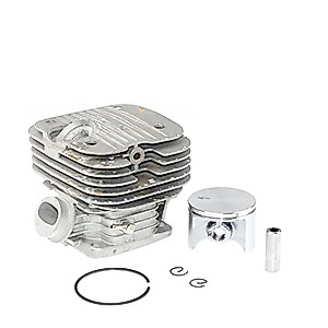 YOOKAI Cylinder Piston Kit for Makita Chainsaw DCS3500 DCS3501 CL350 EA3500F EA3501F MDE350 MDE354 MEA3500M MEA3500MR MEA3500L MEA3500LR PN 195 131 200 194 131 200 194 131 201 195 131 201