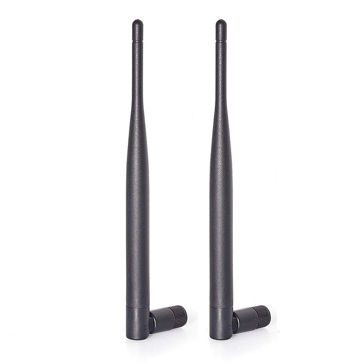 Bingfu 4G LTE Antenna Cellular 6dBi SMA Male Antenna (2-Pack) Compatible with 4G LTE Wireless CPE Router Hotspot Cellular Gateway Industrial IoT Router Trail Camera Game Camera Outdoor Security Camera
