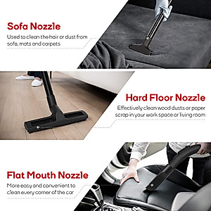 Prostormer 3 in 1 Wet Dry Vacuum Cleaner, 5 Gallon 5.5 Peak HP Portable Wet Dry Vac Floor Cleaner with Blower Function for Garage, Car, Home & Workshop