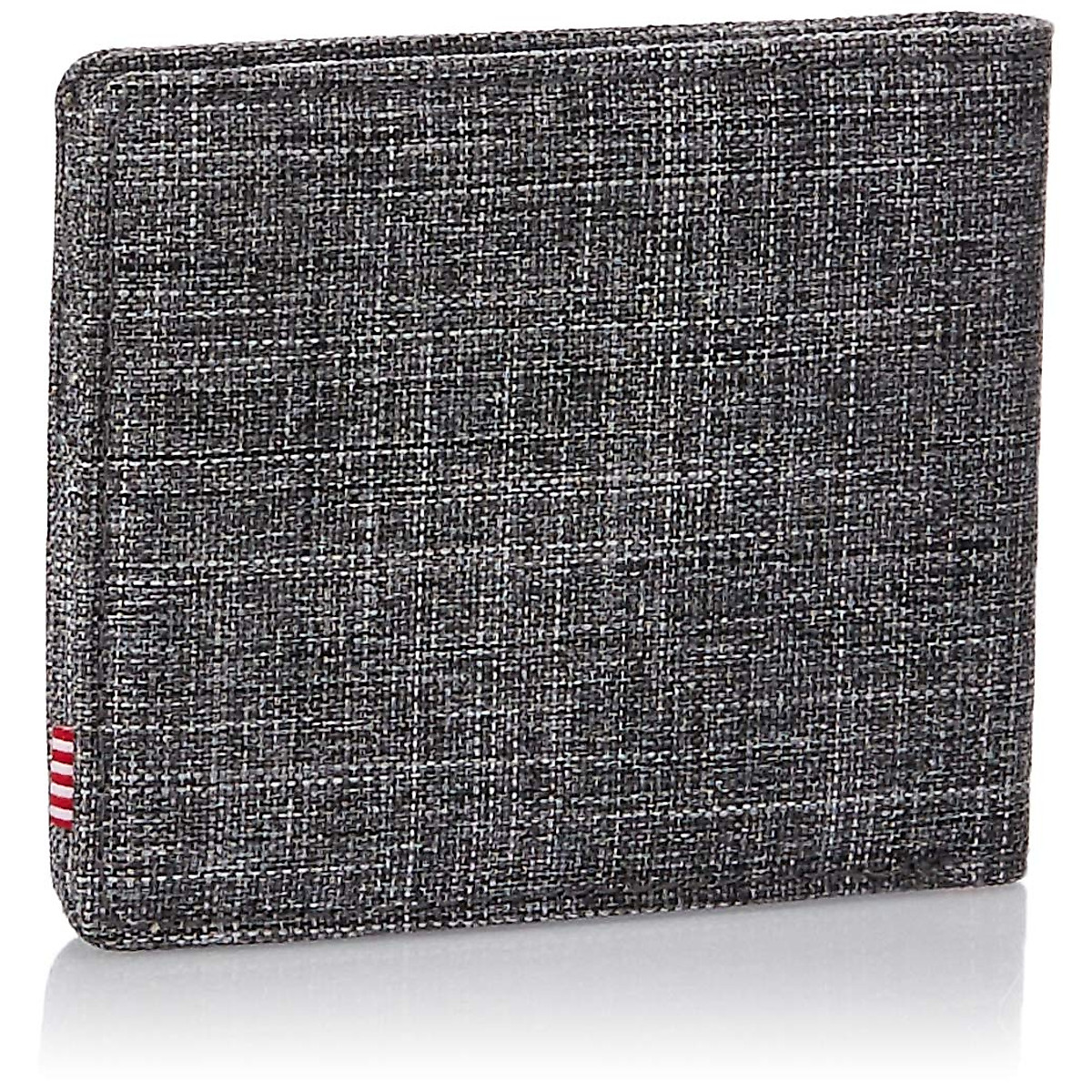 Herschel unisex adult Roy Rfid Bi Fold Wallet, Raven Crosshatch, One Size US