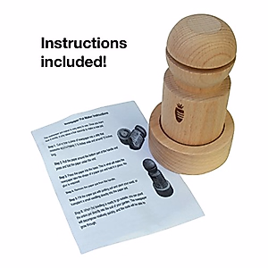 Carrot Design Newspaper Pot Maker for DIY Biodegradable Seedling Starter Pots