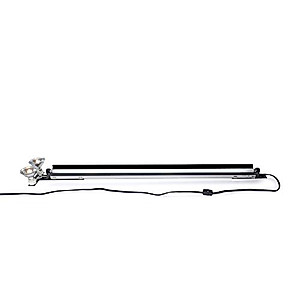 Carolina Custom Cages Reptile 34" T5HO UVB + Double GU10 Basking Light Fixture