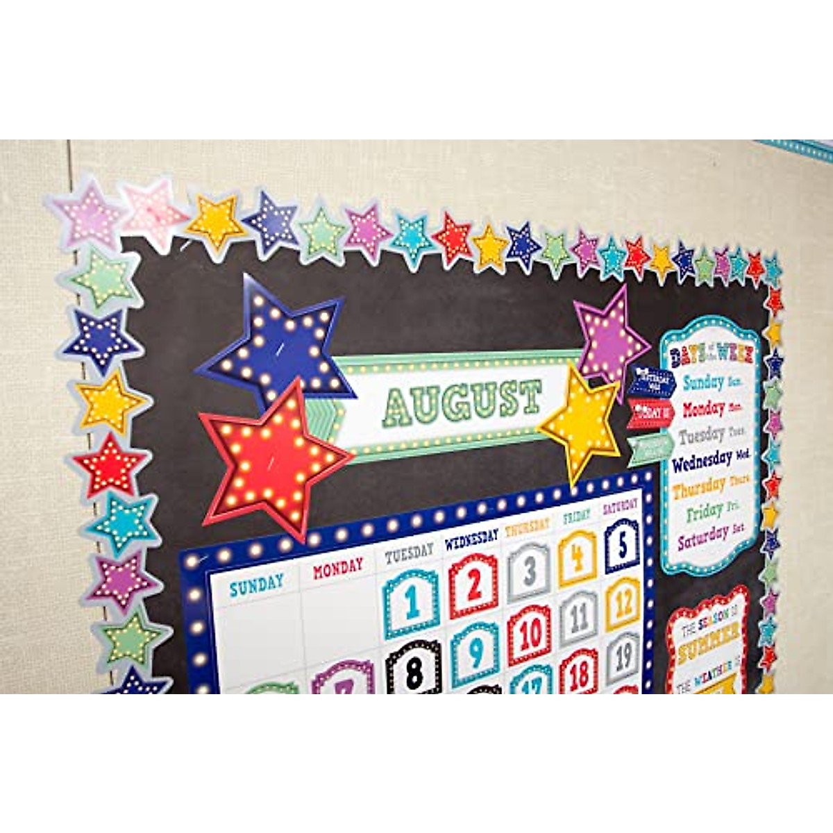Teacher Created Resources Marquee Stars Accents (5870)
