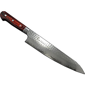 Sakai Takayuki Hammered Damascus 33 Layer Vg-10 Japanese 07396 Gyuto 240mm Chef Knife
