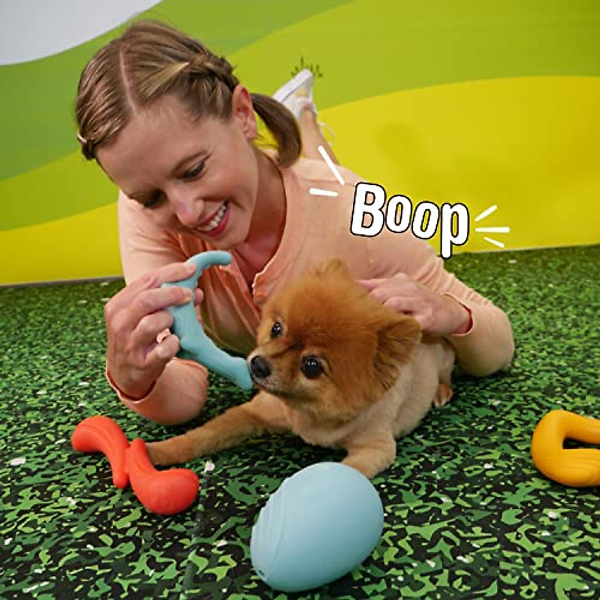 Nylabone Rexii Interactive Dog Toy for Small Dogs – Lightweight Flexible Dog Toy for Creative Play & Dog Exercise
