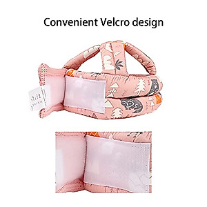 Baby Adjustable Helmet Toddler Head Protector Hat Safety Helmet Infant Walker Bumper Hat Kids Headguard Bumper Baby Head Cap Kids Head Cushion Bonnet for Baby Age 6 Months to 5 Years