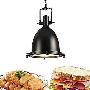 Food Heating Warmer Lamp Commercial Food Warmer Stainless Steel Buffet Heat Lamp, Cafeteria Heating Light Height Adjustment