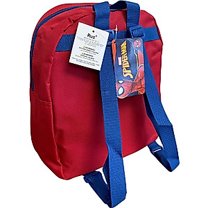 Ruz Spider-Man Toddle Boy 12 Inch Mini Backpack (Red-Blue)