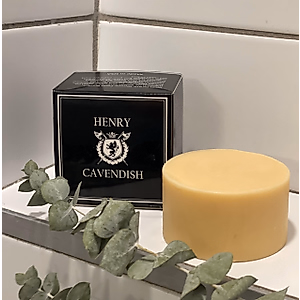 Henry Cavendish Himalaya Shaving Soap with Shea Butter & Coconut Oil. Long Lasting 3.8 oz Puck Refill. Mens Shave Soap. All Natural. Rich Lather, Smooth Comfortable Shave. For Ladies and Gentlemen.