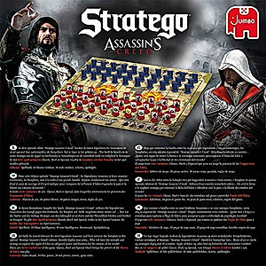Jumbo, Stratego - Assassin's Creed, Strategy Board Game, 2 Players, Ages 8 Year Plus