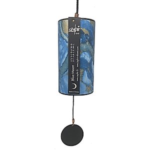 Zaphir Chime - Jeweled colored Winter Blue Moon - midnight blue