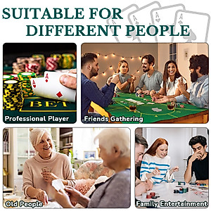 Zomiboo 1/2/4/6 Decks Casino Automatic Card Shuffler USB Battery Operated Electric Shuffler Poker Card Deck Shuffler Card Shuffling Machine for Home Card Playing Games Casino and Club Party