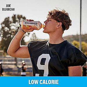 BODYARMOR LYTE Sports Drink Low-Calorie Sports Beverage, Orange Clementine - Orange Citrus, Flavors With Vitamins, Potassium-Packed Electrolytes, Perfect For Athletes, 16 Fl Oz (Pack of 12)