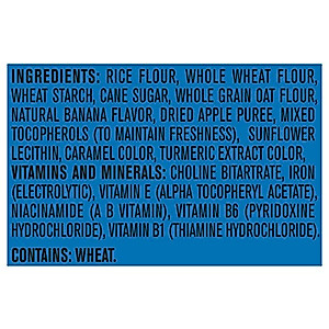 Gerber Snacks for Baby Grain & Grow Puffs, Banana, Puffed Whole Grain Snack for Crawlers, Non-GMO & Baby Led Friendly, 1.48-Ounce Canister (Pack of 3)