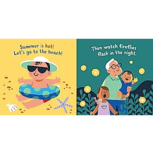 Indestructibles: All Year Round: A Book of Seasons: Chew Proof · Rip Proof · Nontoxic · 100% Washable (Book for Babies, Newborn Books, Safe to Chew)