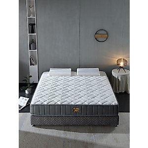 YISHEN 10-inch Full sponge gel memory foam Mattress Box Bed, Support and DecomPression, Breathable Soft Fabric Cover, Medium Hardness, 31 Years of Mattress Experience to Make a Comfortable Mattress