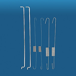 NestNiche Throttle Return Springs, Throttle Control Return Governor Linkage Spring Rod, Replaces for GX120 GX140 GX160 GX200