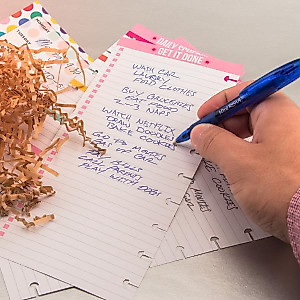 Pentel Mini R.S.V.P. Ballpoint Pen, Medium line, Assorted Ink Colors, 5 Pack (BK91MNBP5M)