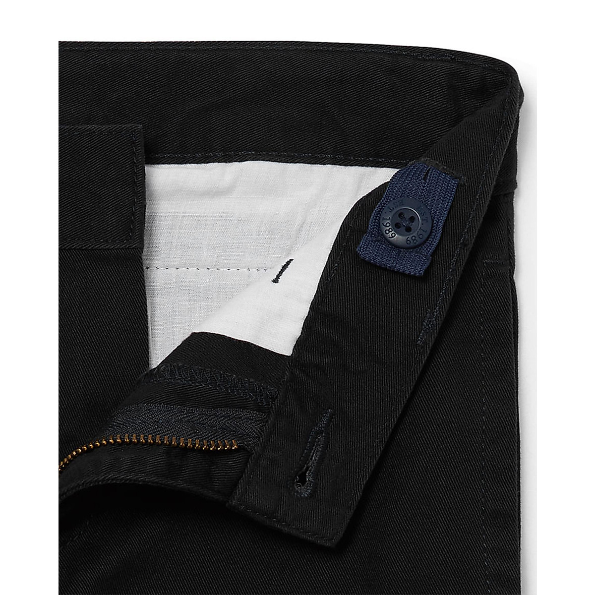 The Children's Place Boys Stretch Chino Pants,Black Single,10