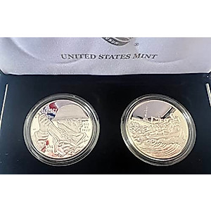 2018 P WWI World War One Centennial (Coast Guard) Medal Set Dollar US mint Proof