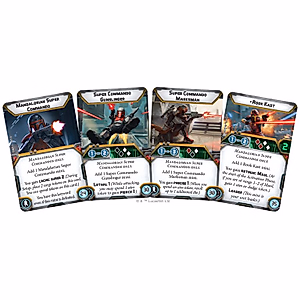 Star Wars: Legion Mandalorian Super Commandos Unit Expansion - Tabletop Miniatures Game, Strategy Game for Kids and Adults, Ages 14+, 2 Players, 3 Hour Playtime, Made by Atomic Mass Games