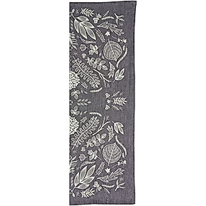 Now Designs Chambray Laurel Printed Kitchen Towel, 18x28 inches