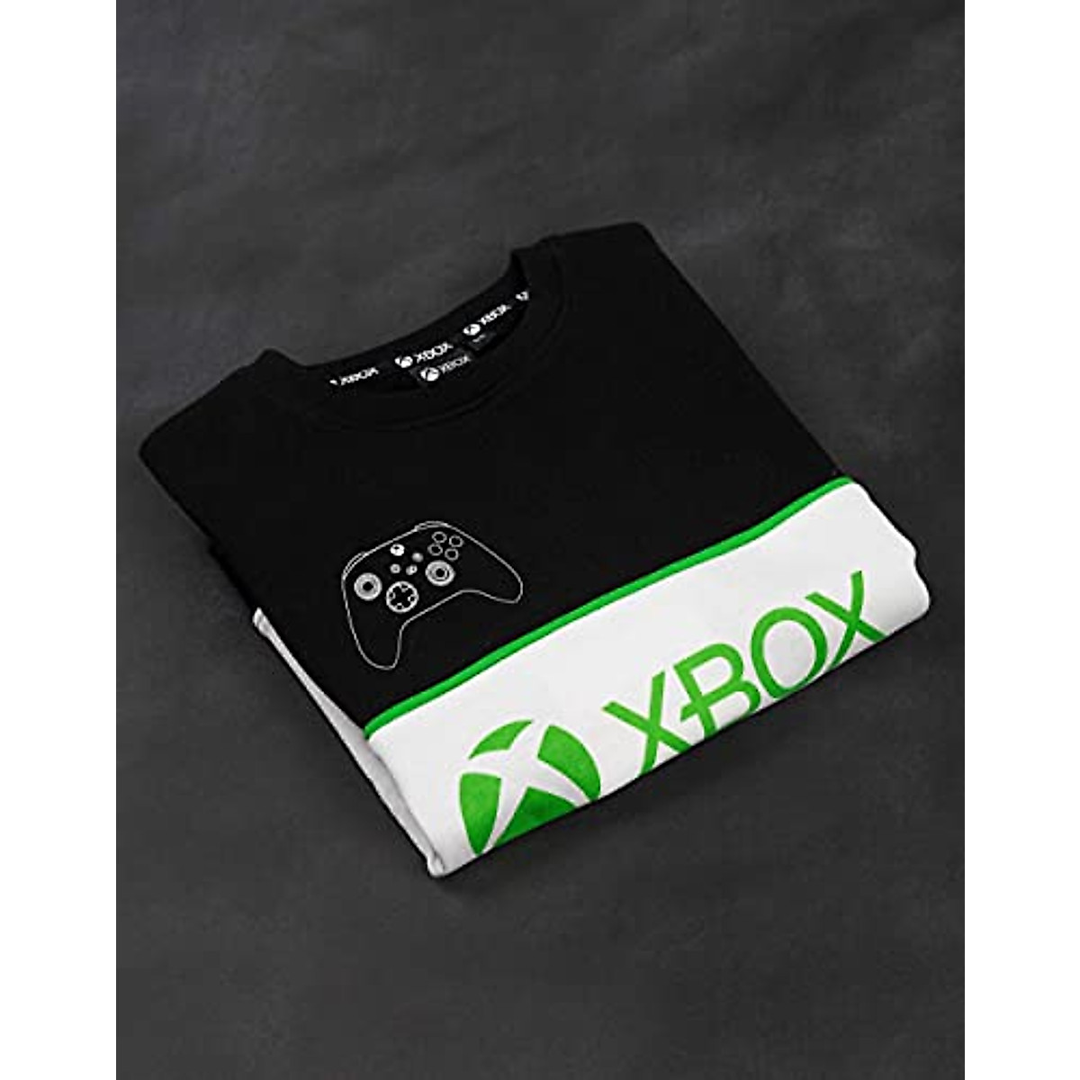 Xbox Sweatshirt Boys Kids Game Console Black Sweater Hoodie Merchandise 11-12 Years