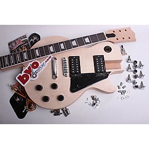 BYOGuitar Guitar Kit LP Standard with Solid Maple Cap
