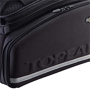 Topeak Unisex Adult DXP Trunk Bag - Black, 36 x 21.5-29 x 25 cm/22.6 Litre