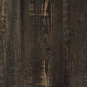 Sauder Steel River TV Stand, for TVs up to 52", Carbon Oak Finish